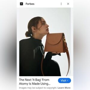 Atomy | Bags | Atomy Structured Bag As Seen On Forbes Marie Claire ...